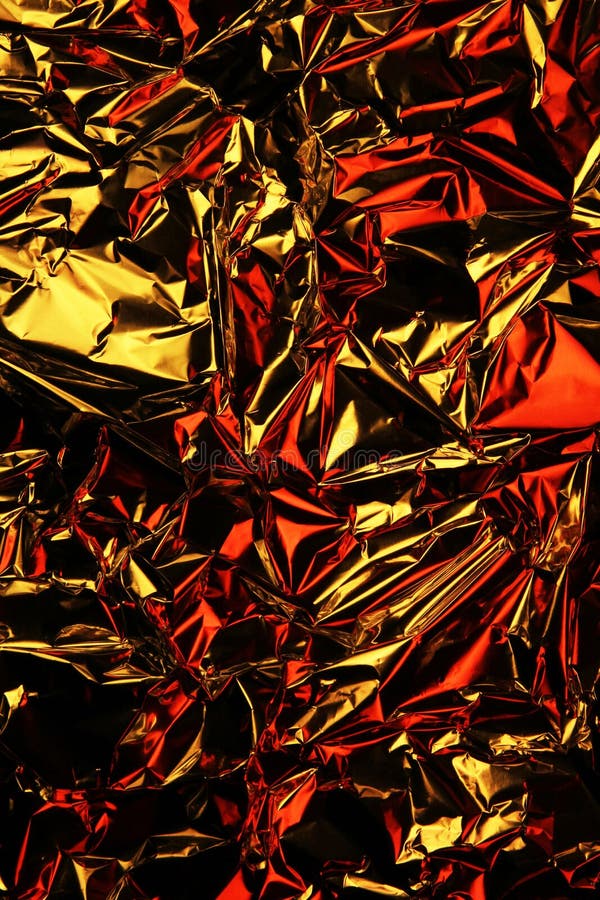 Foil Background. Crumpled Foil. Abstract Background. Wallpaper Stock ...