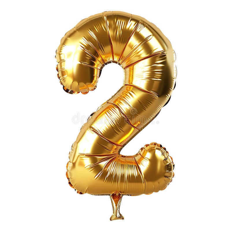 Balloon Number 2 Stock Illustrations – 1,077 Balloon Number 2 Stock ...