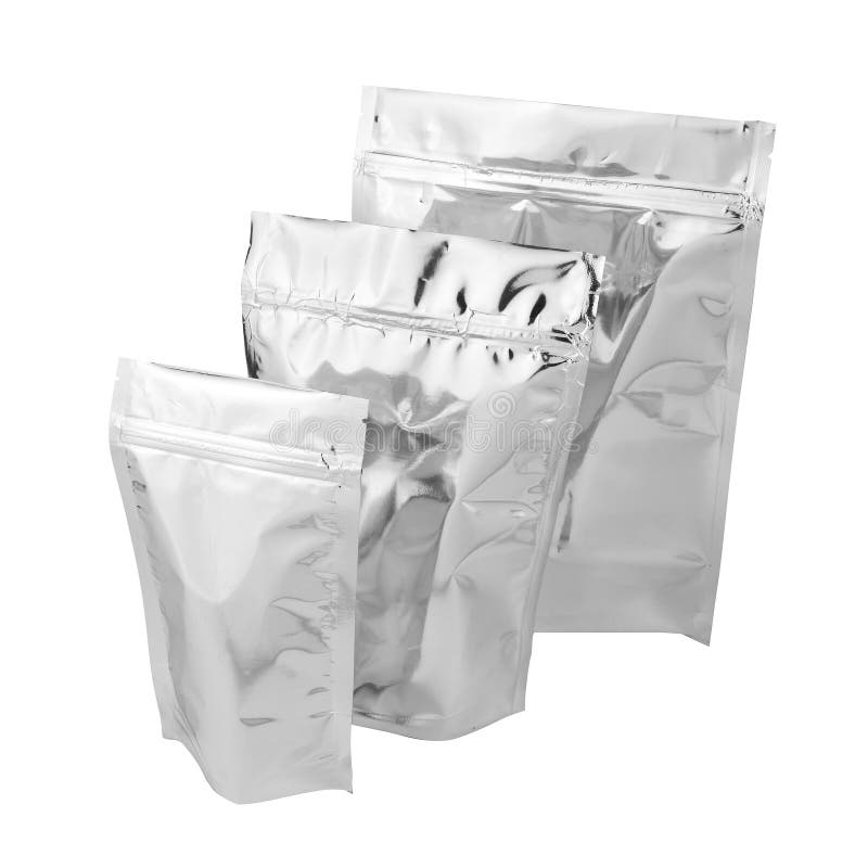 Foil package bag stock photo. Image of coco, container - 62059436
