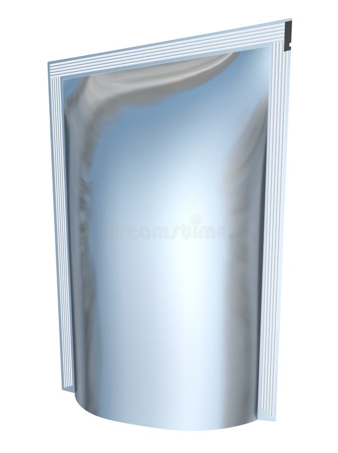 Foil packaging stock illustration. Illustration of packaging - 24038691