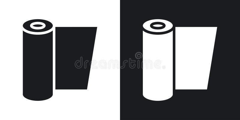 Foil roll icon vector stock vector. Illustration of foil - 348263030