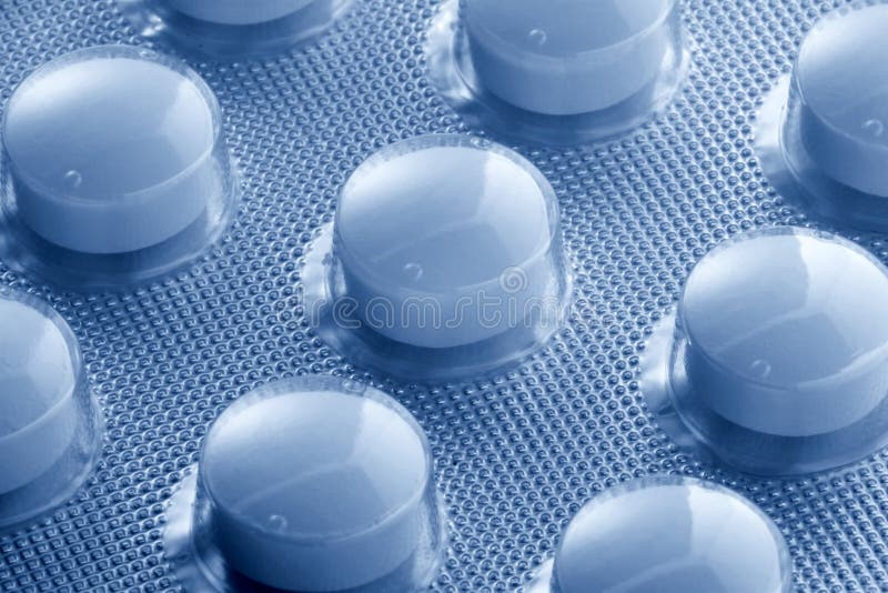 Foil wrapped tablets stock photo. Image of medical, bubble - 22986158