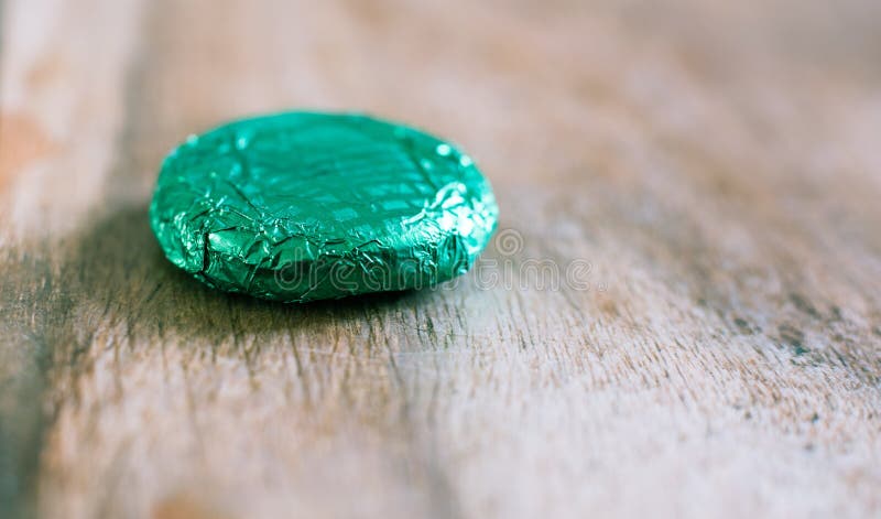 Foiled Mint Chocolates | Thin Mints | Mint Cream Packets Stock Image ...