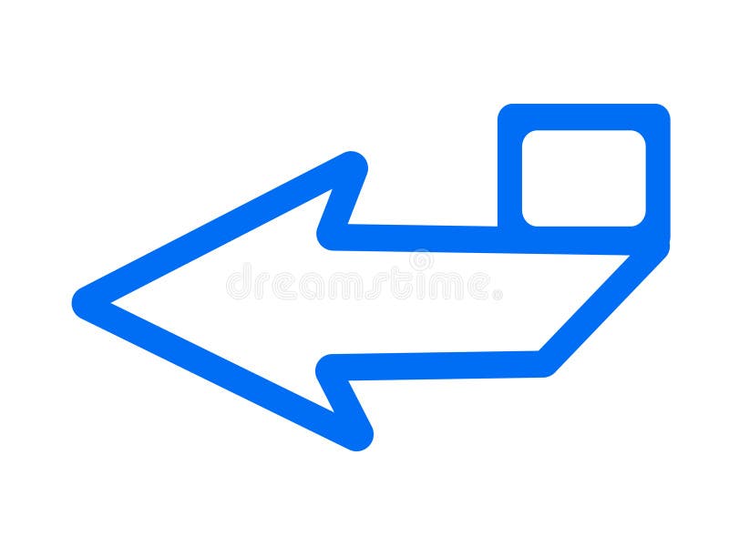 Fold right arrow stock illustration. Illustration of circle - 371964654