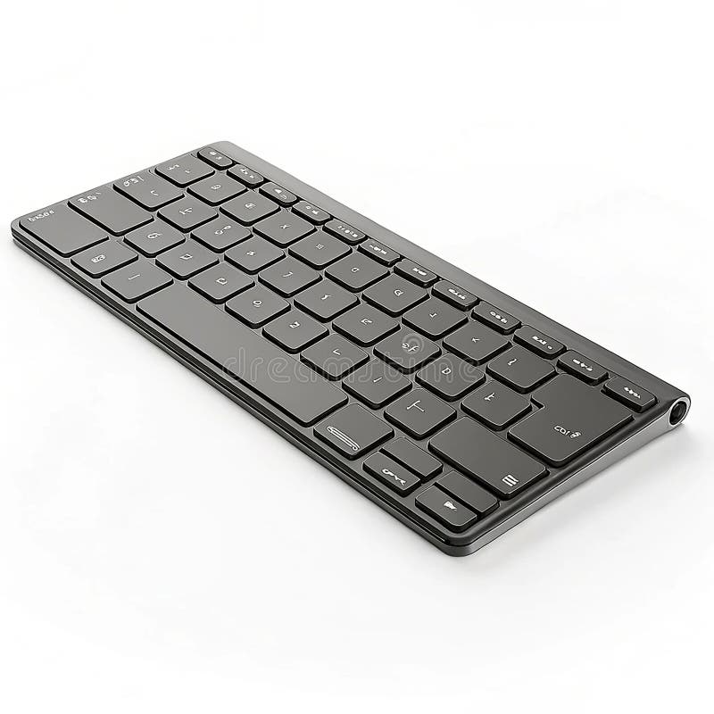Foldable Bluetooth Keyboard for Phones Stock Illustration ...