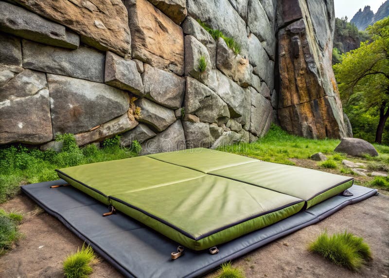 Foldable Bouldering Mat with Plush Cushion for Unmatched Support and ...