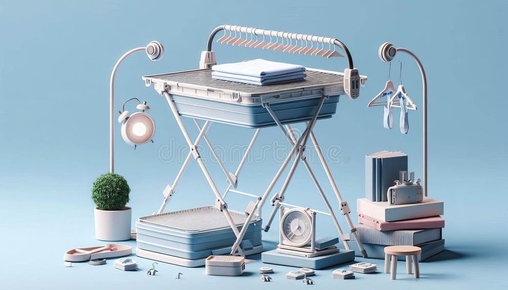 Foldable Laundry Drying Rack Compact Space Saving Laundry Dryin Stock ...