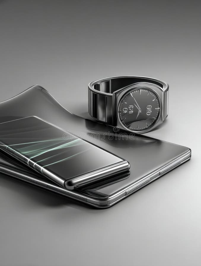 Foldable Phone Transforms into Stylish Wearable Device in Innovative ...