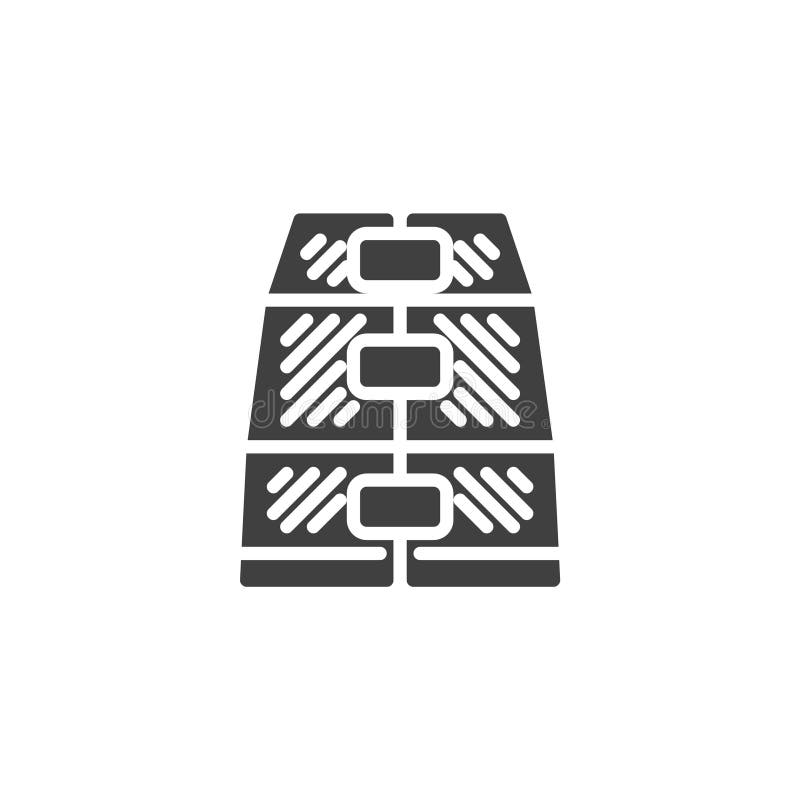 A Foldable Ramp for Disabled Persons Vector Icon Stock Illustration ...