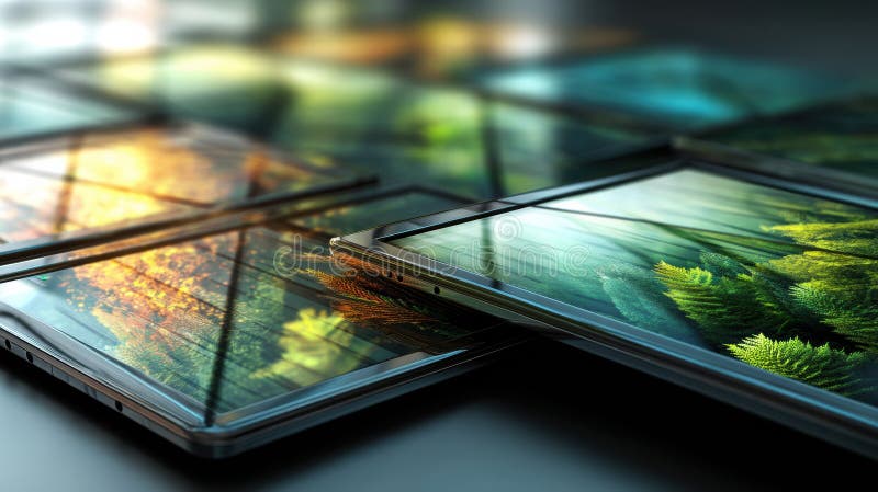 Foldable Touchscreen Tablet Transforms into Laptop Showcasing Modern ...