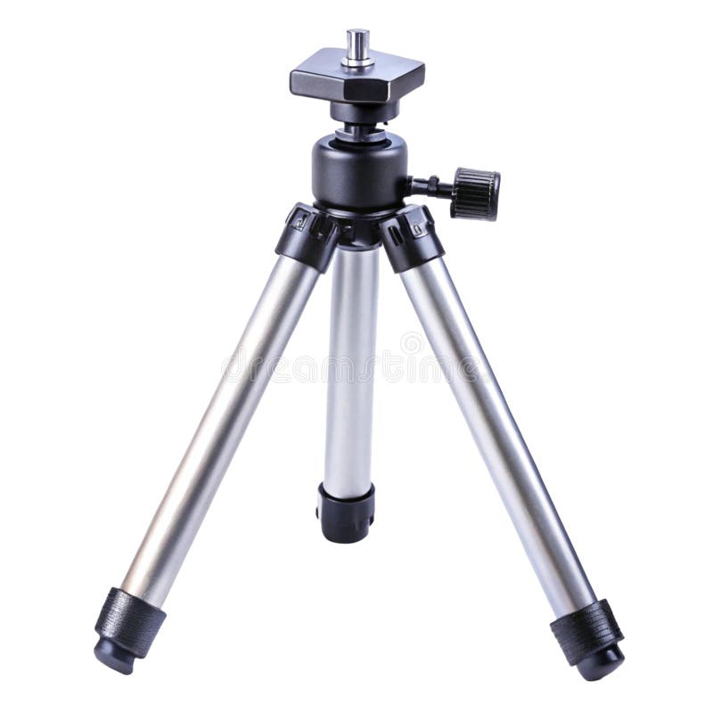 Foldable Tripod Isolated on Transparent Background Stock Image - Image ...
