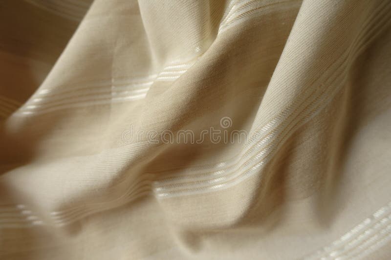 Striped Cotton Fabric for Background in Light Green and White Stock ...