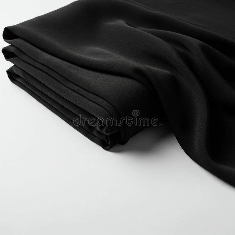 Folded Black Fabric Stock Illustrations – 6,760 Folded Black Fabric ...