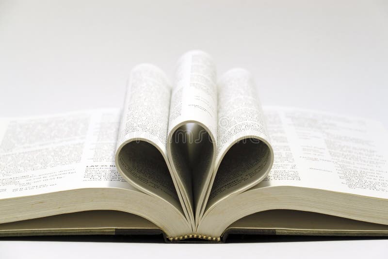 Folded book stock image. Image of curly, pattern, paper - 14861045