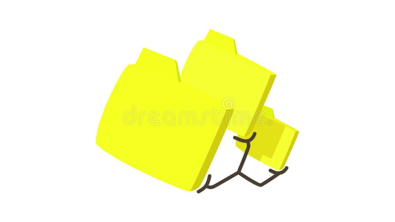 Folded Database Icon Animation Stock Footage - Video of motion, fold ...