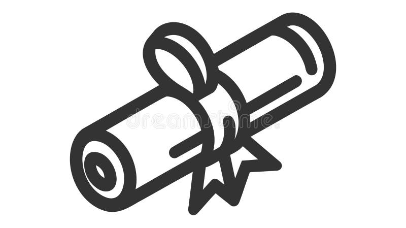 Folded Graduation Certificate Stock Illustrations – 284 Folded ...