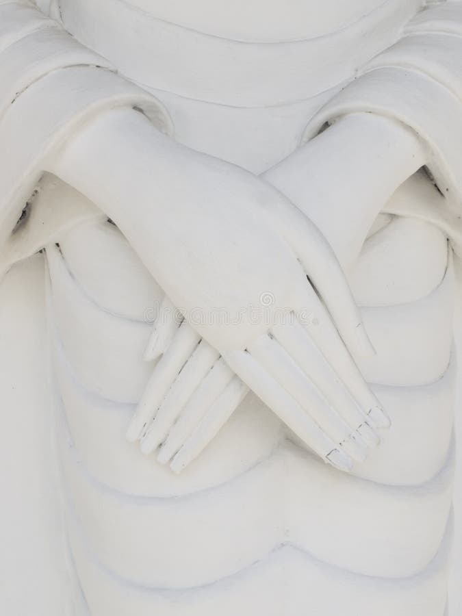Folded hand stock image. Image of religion, asian, temple - 23738667