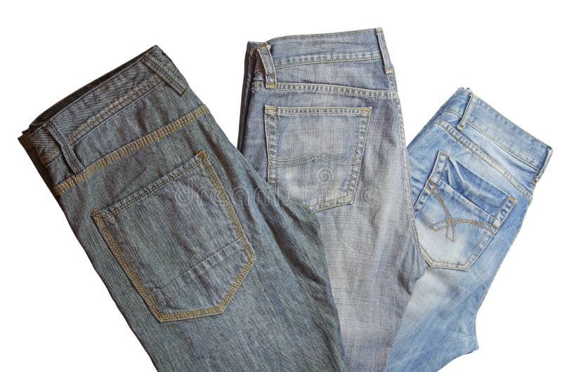 Folded jeans stock image. Image of attire, jeans, effect - 23323867
