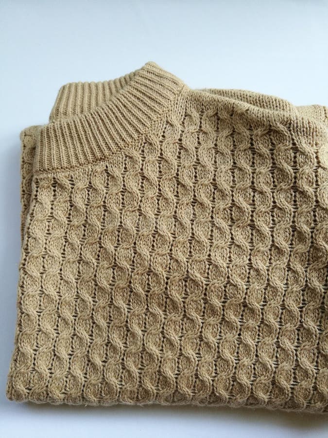Folded Knitted Wool Sweater Stock Image - Image of color, winter: 104968905
