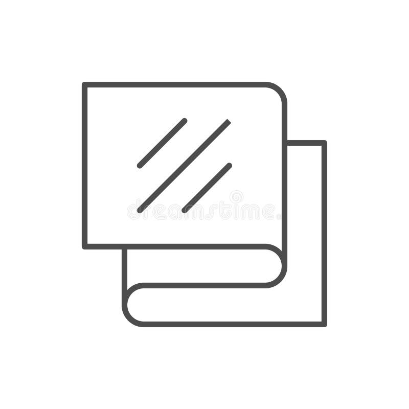 Folded Fabric Outline Stock Illustrations – 2,130 Folded Fabric Outline ...