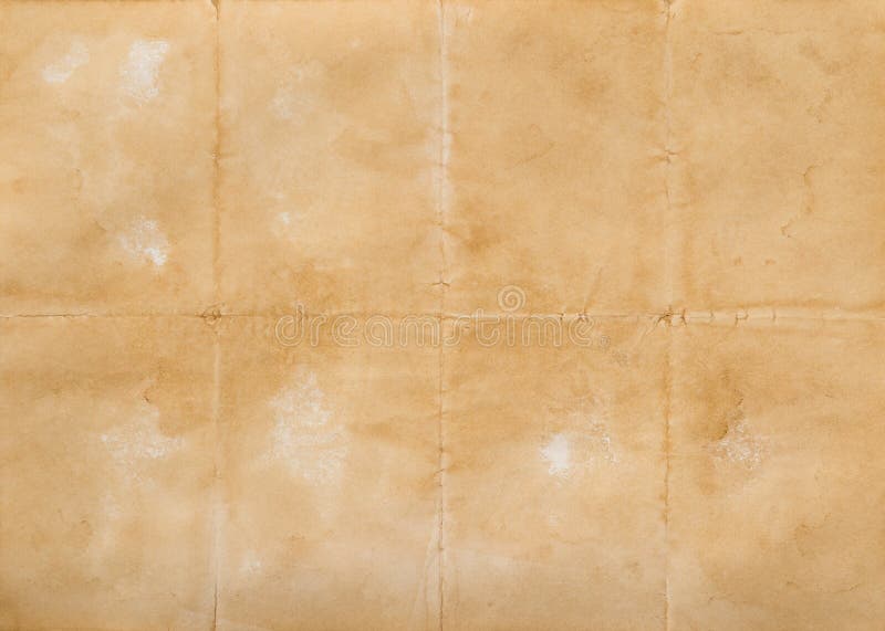 Folded old paper stock image. Image of folded, floor - 82855619