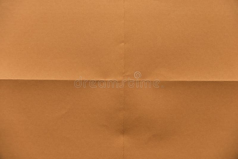 Folded Orange Paper for Background Stock Image - Image of texture ...