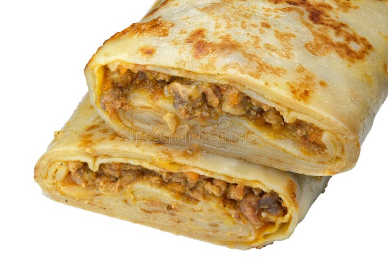 Folded pancake stock image. Image of crepe, meal, pancake - 38858855