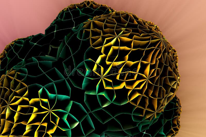 Folded paper like abstract stock illustration. Illustration of illusion ...