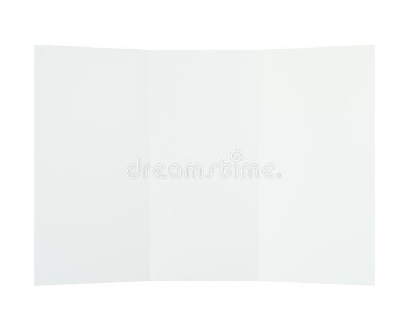 Folded White Paper Page Sheet Texture. 3d Rendering Editorial Stock ...