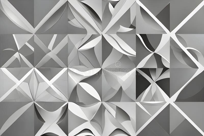 Folded Paper Texture in Complete Chaos Generated by Ai Stock ...