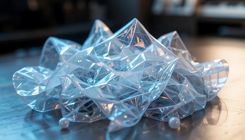 Folded Plastic Texture Overlay: Cool Print Effect for Designs Retro ...