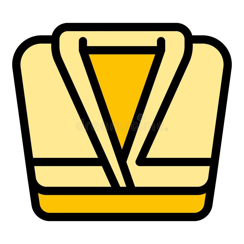 Folded Robe Icon Vector Flat Stock Illustration - Illustration of bath ...