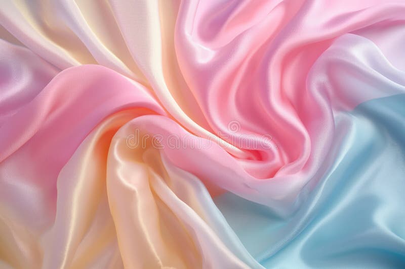 Vibrant Multicolored Fabric with Contrasting Colors Against Neutral ...