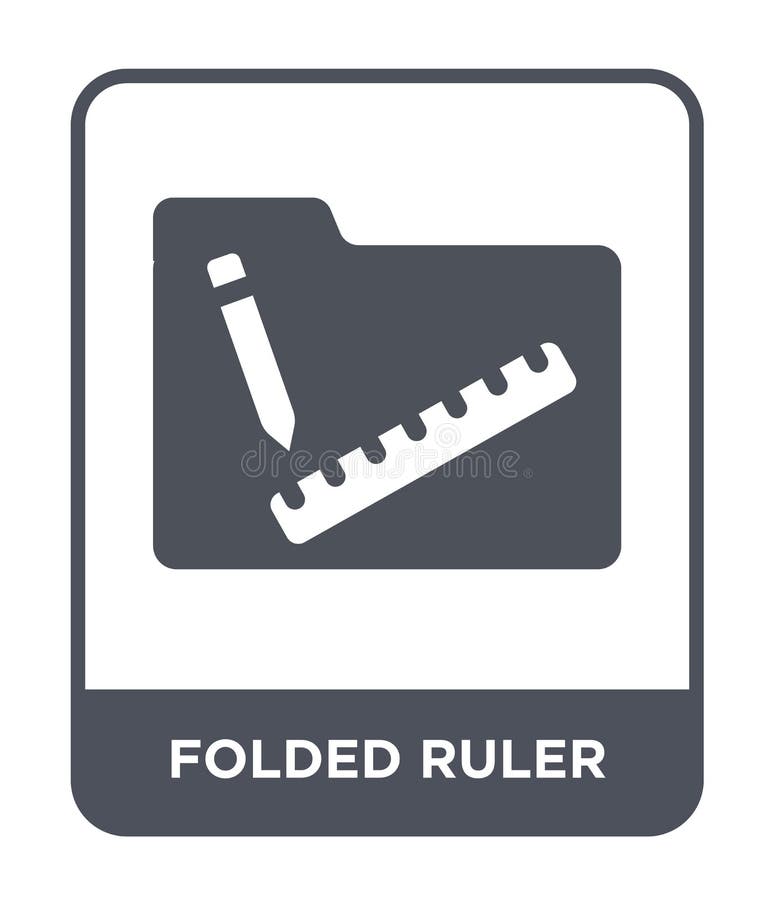 Angle Ruler Icon in Trendy Design Style. Angle Ruler Icon Isolated on ...