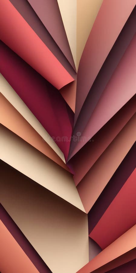 Folded Shapes in Maroon Gainsboro Stock Photo - Image of shapes, design ...