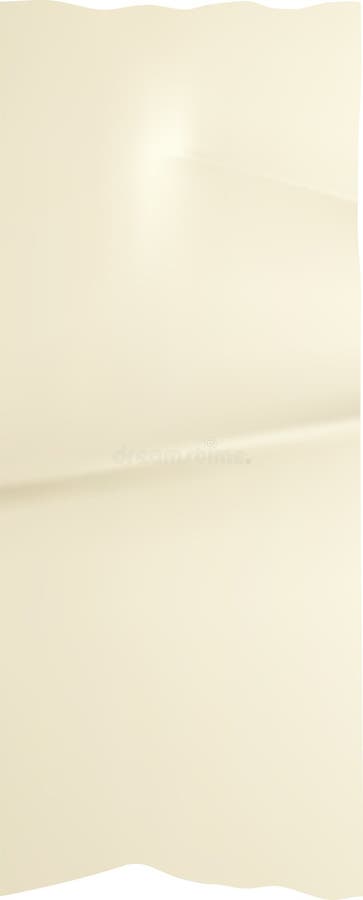 Folded Sheet of Beige Paper Featuring a Diagonal Crease and Soft Light ...