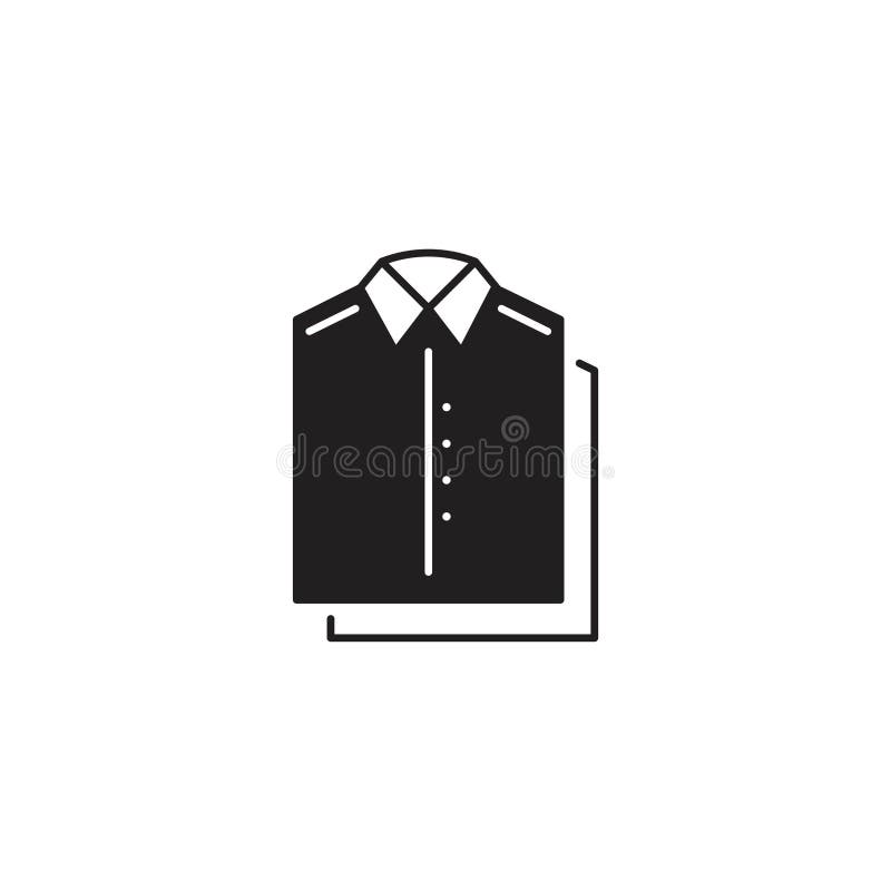 Folded Shirts. Vector Illustration Decorative Design Stock Vector ...