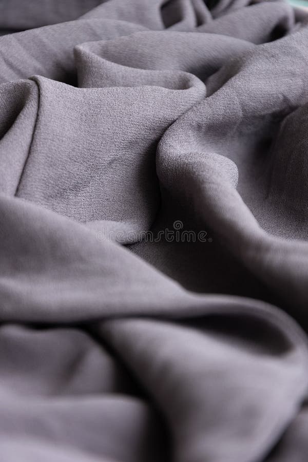 Folded Silk Golden Tone Cloth in a Colour Palette Stock Photo - Image ...