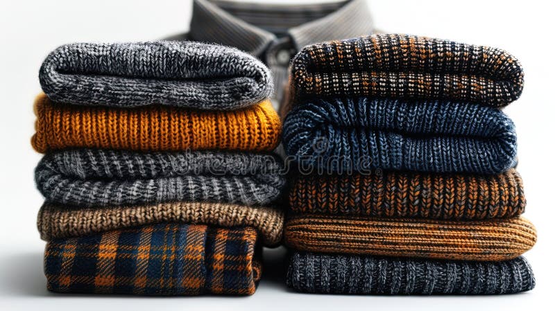 Orange Plaid Knit Sweater Close Up Texture Stock Photos - Free ...