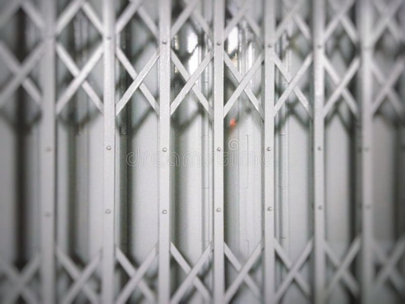 Folded steel door stock image. Image of exterior, metal - 112602919