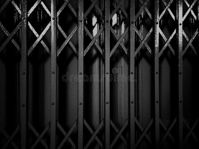 Folded steel door stock image. Image of metal, door - 112602953