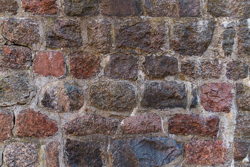 Folded Stone Canvas Background Weathered Cobblestone Grunge Pattern ...