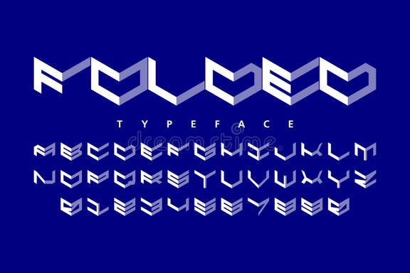 Fold Font Stock Illustrations – 11,027 Fold Font Stock Illustrations ...