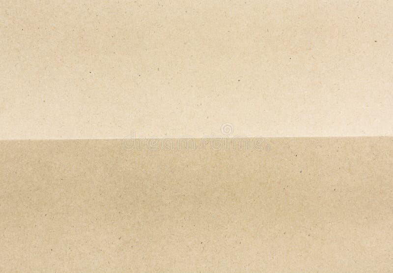 Folded for Two Part Brown Paper Texture for Background Stock Photo ...