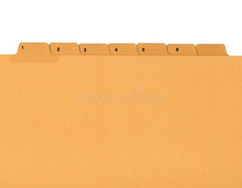Folder stock image. Image of label, stationery, archive - 7621589