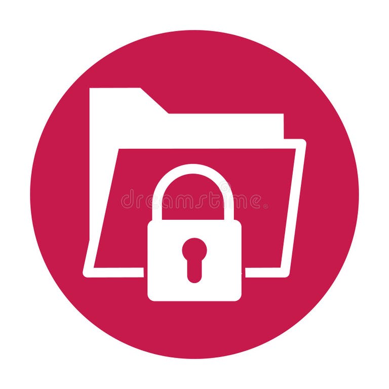 Folder Access Isolated Vector Icon Which Can Easily Modify or Edit Stock Vector - Illustration ...