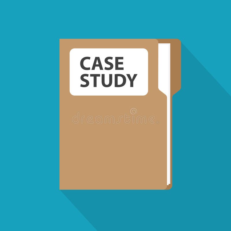 Folder with Case Study Papers Stock Vector - Illustration of learn ...