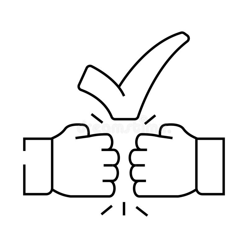 Folder Check Mark Line Icon Vector Illustration Stock Illustration ... Folder Check Mark Line Icon Vector Illustration Stock Illustration ...