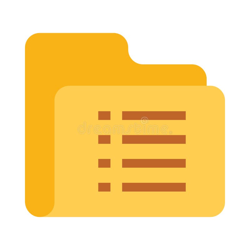 Folder Check List Line Icon Stock Illustration - Illustration of check ...