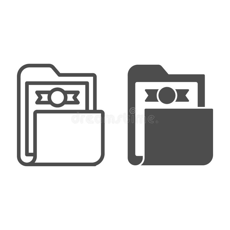 Shares Line Icon Concept. Shares Flat Vector Symbol, Sign, Outline ...